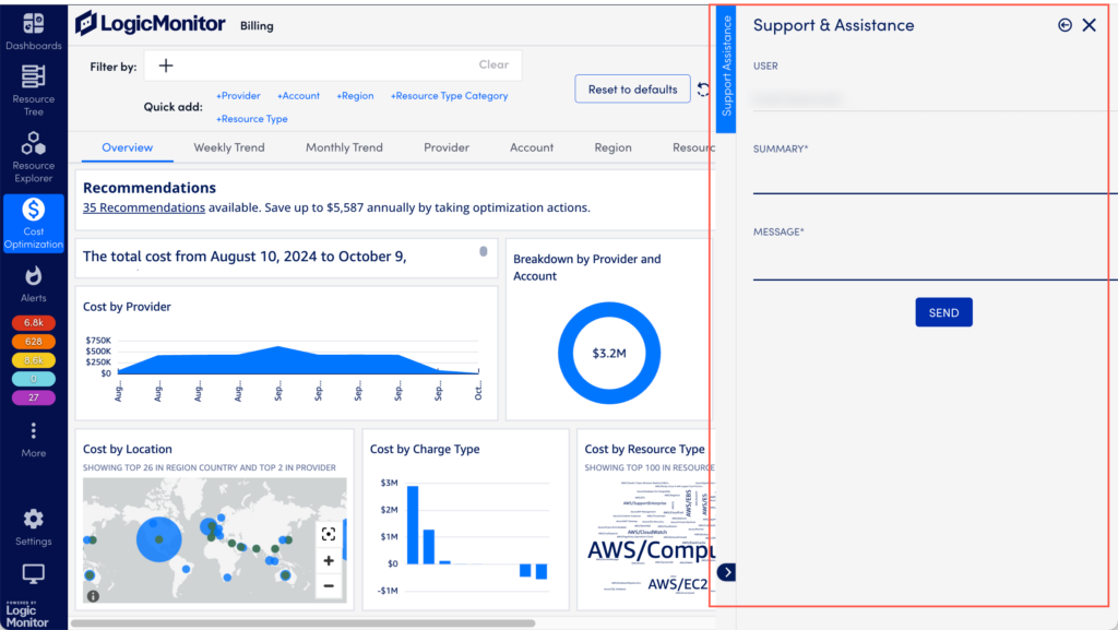Accessing Support Resources | LogicMonitor