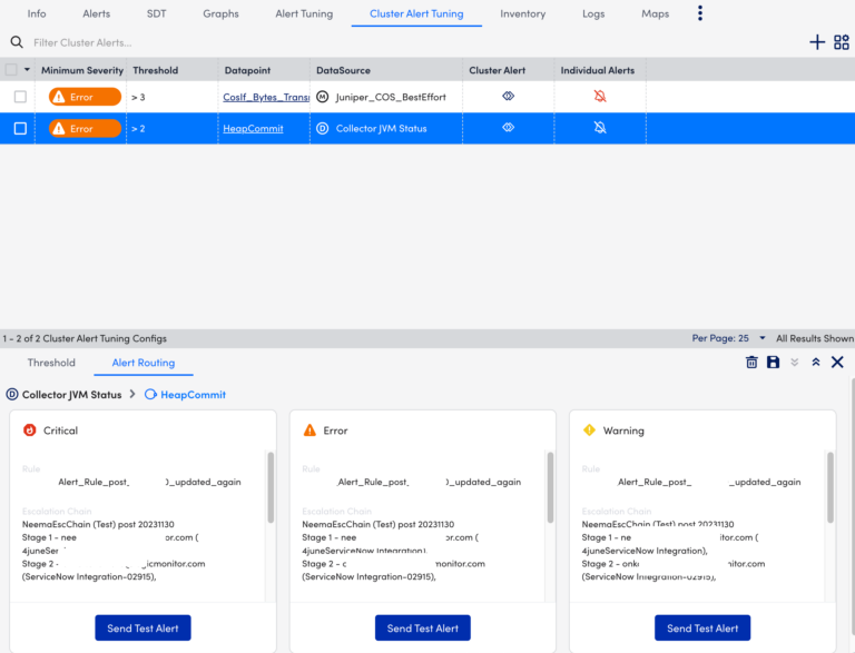 Cluster Alerts Routing and Notification | LogicMonitor